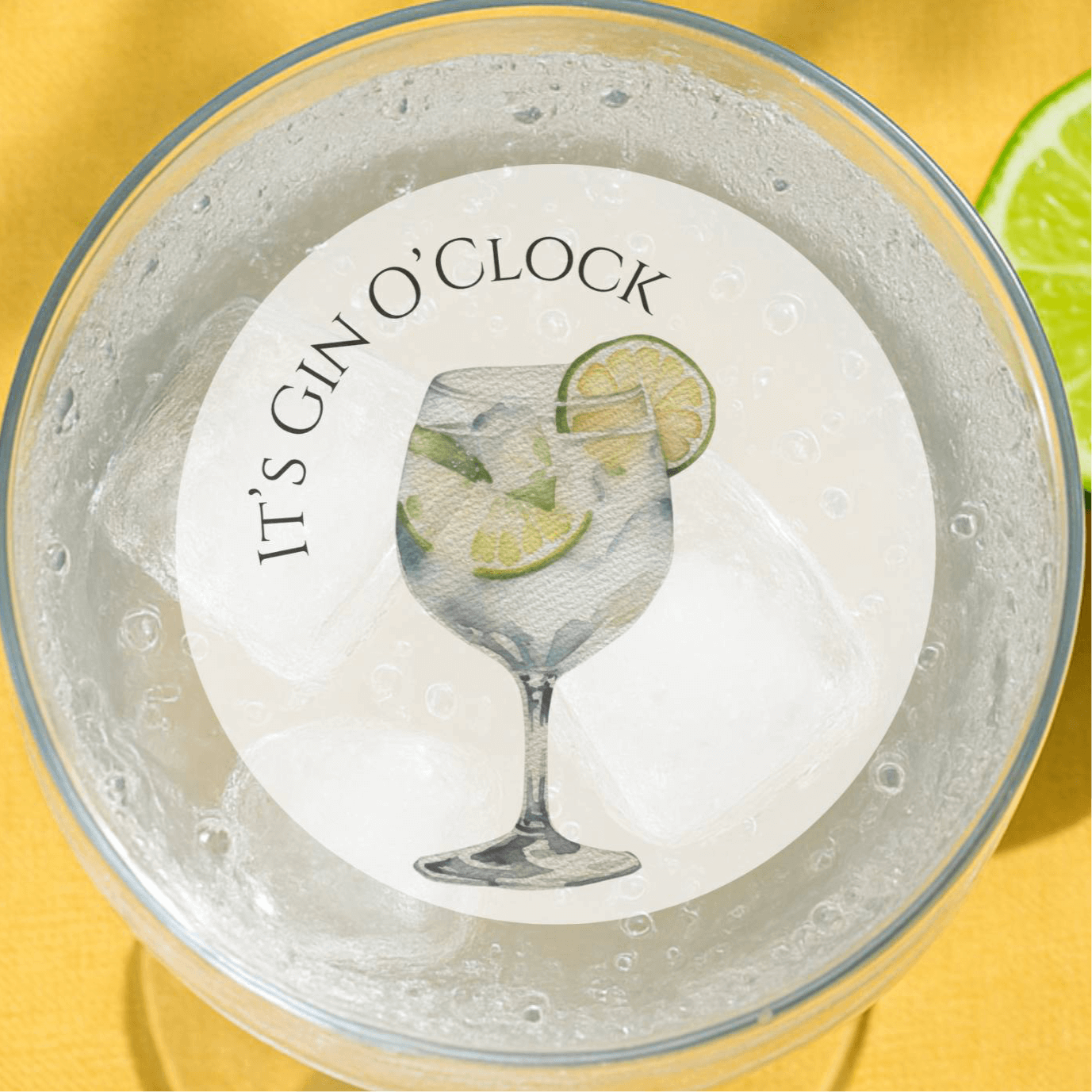 Gin O’Clock’ Edible Drink Toppers – Drink Pretty