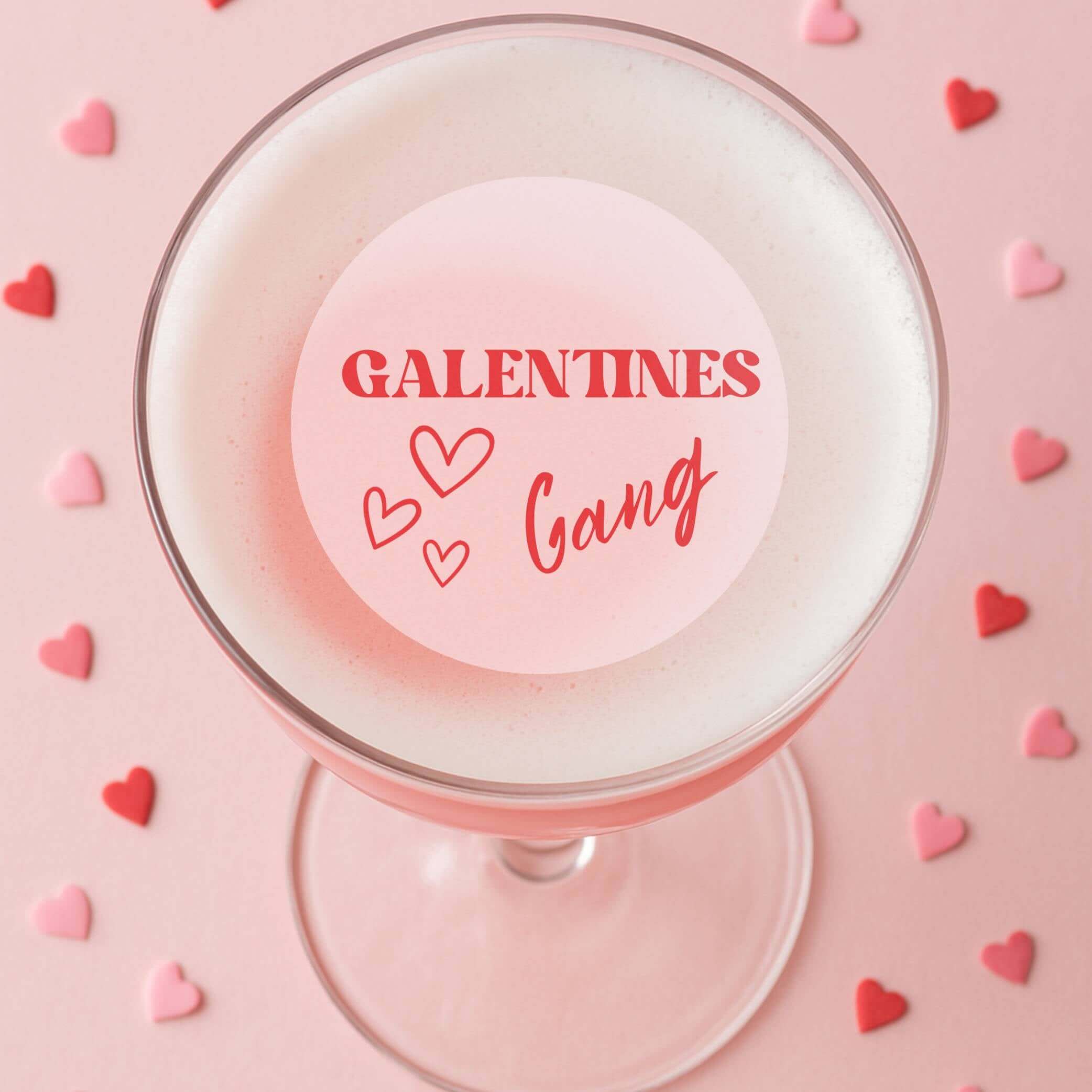Edible Drink Toppers for Cocktails - Galentine’s Fun – Drink Pretty